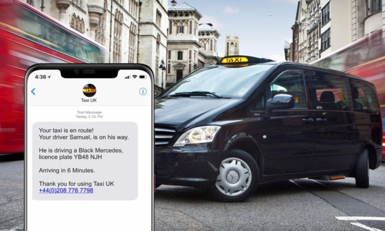 Text Message Notifications Future for Taxi Operators - M2M Bulk SMS